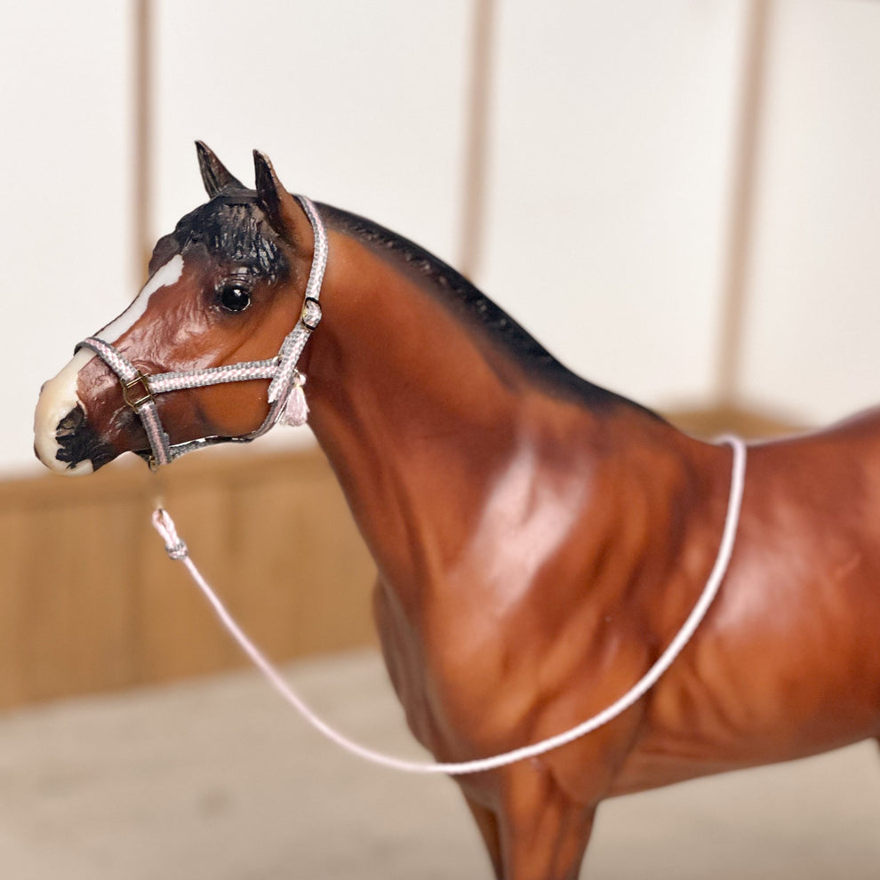 Ribbon halter tack kit for Breyer Classic model horses (scale 1:12 ...