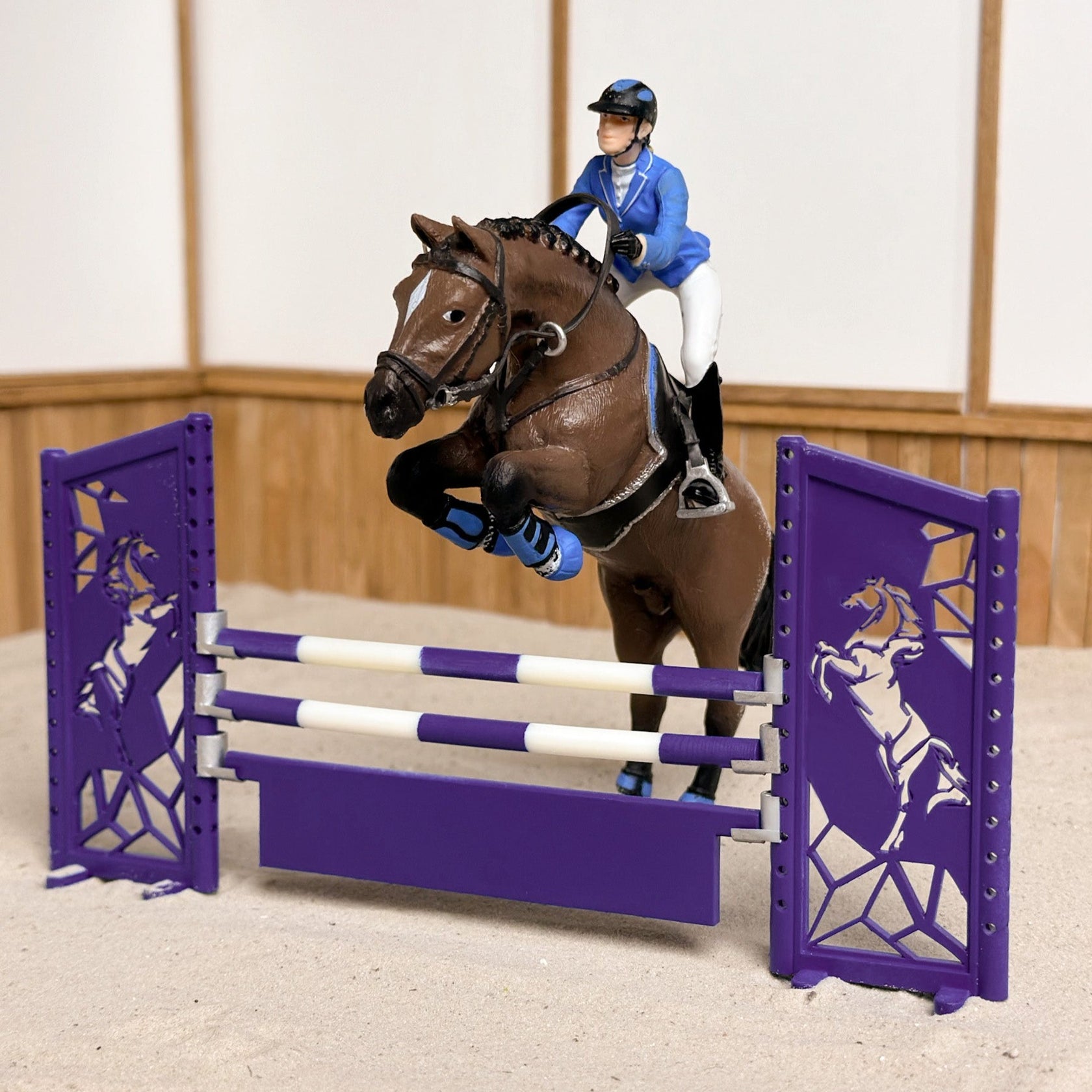 Horse Design straight Showjumping for Schleich Scale 1:20 – My Model Horse