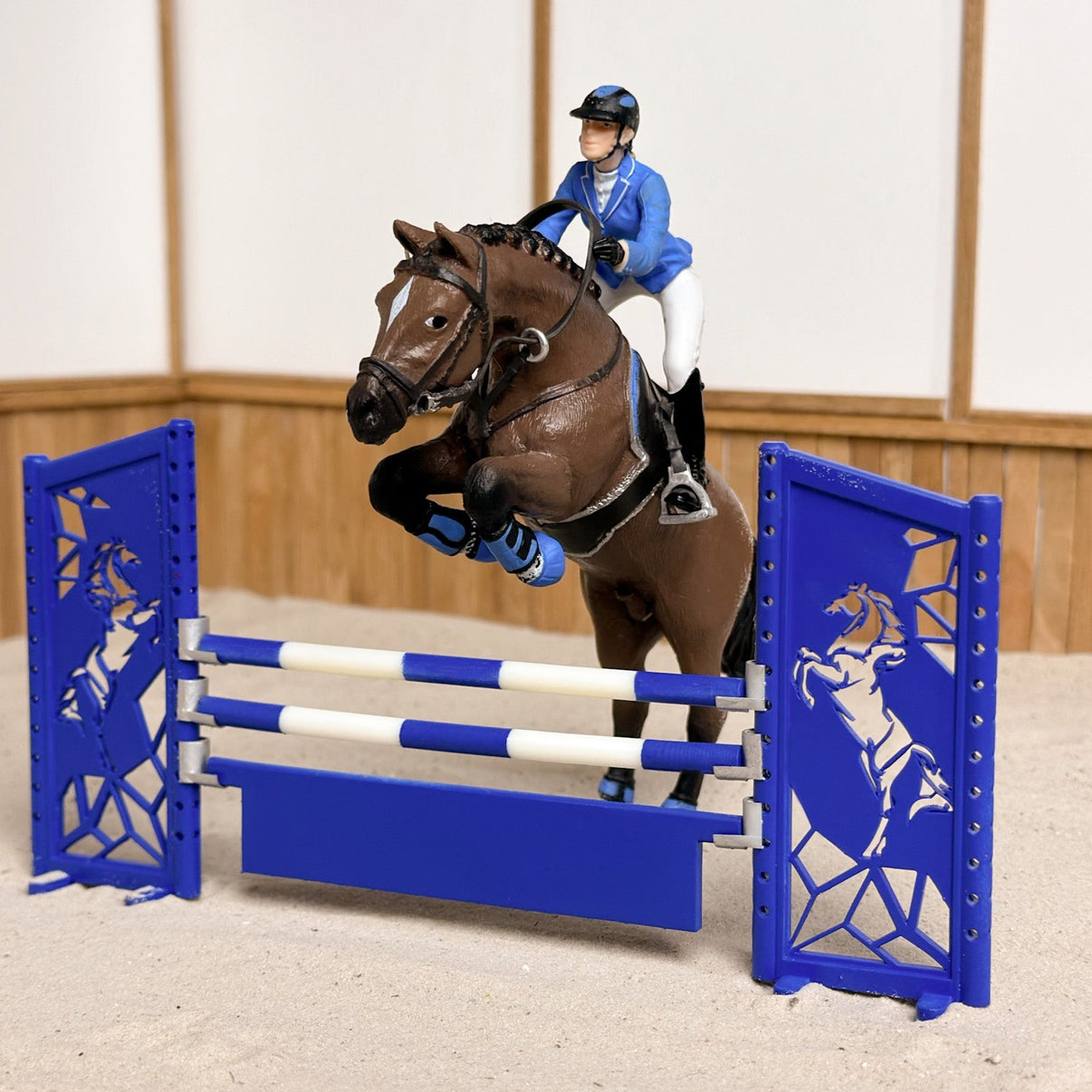 Horse Design straight Showjumping for Schleich Scale 1:20 – My Model Horse