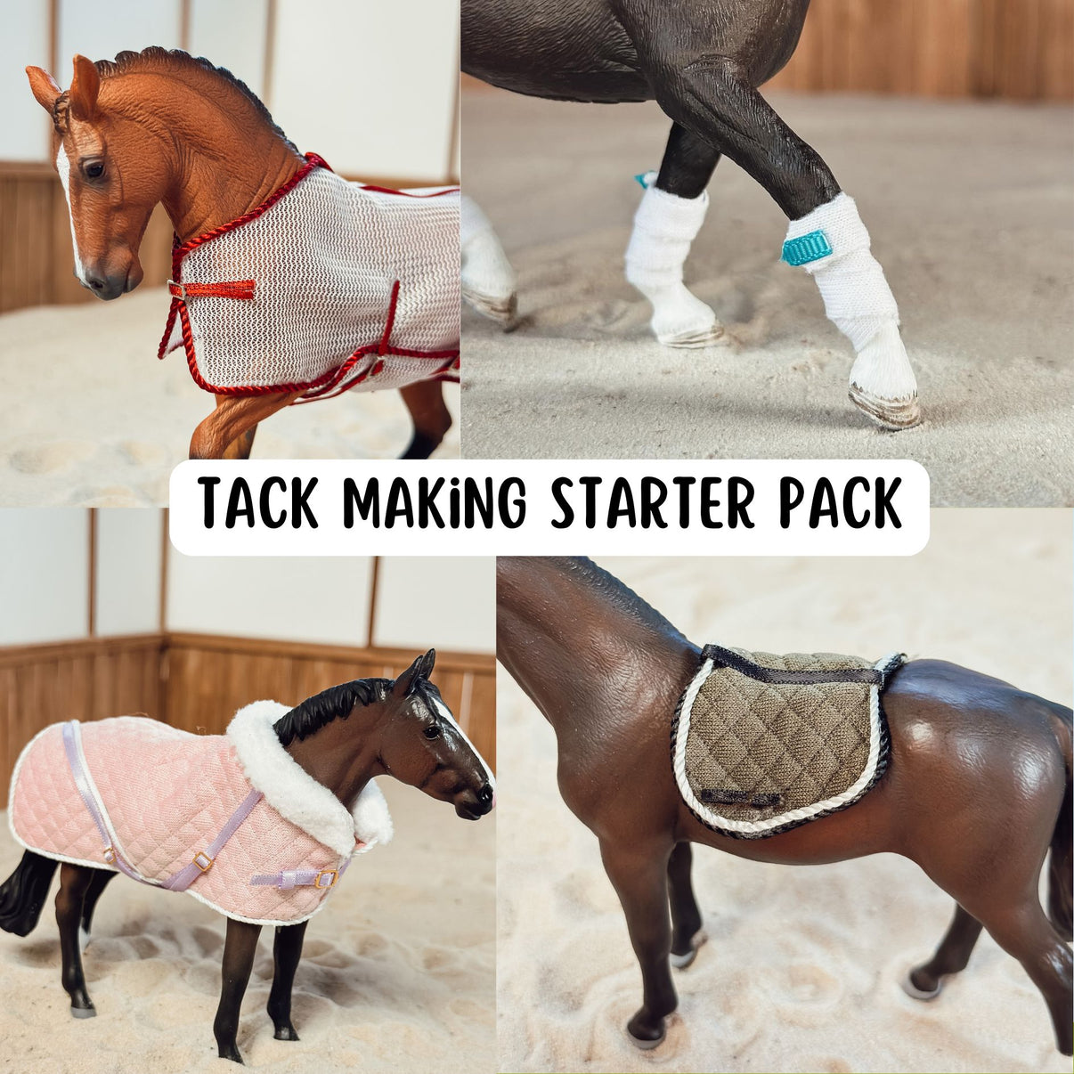 DIY Tack Kit Starter Pack for Schleich horses – My Model Horse