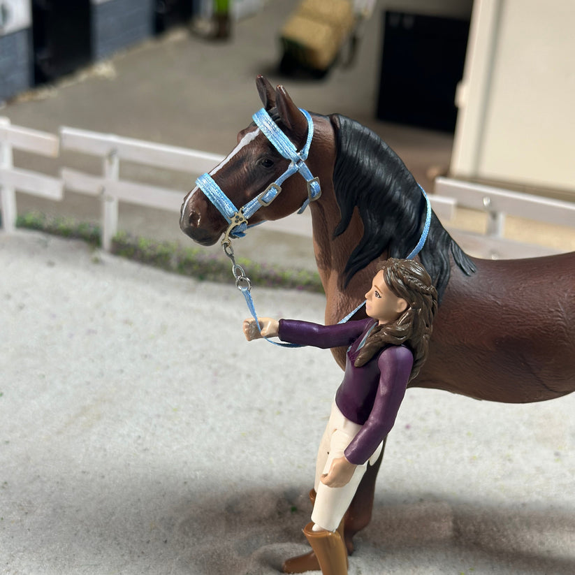Hackamore Tack Kit for Schleich model horses Scale 1:20 – My Model Horse