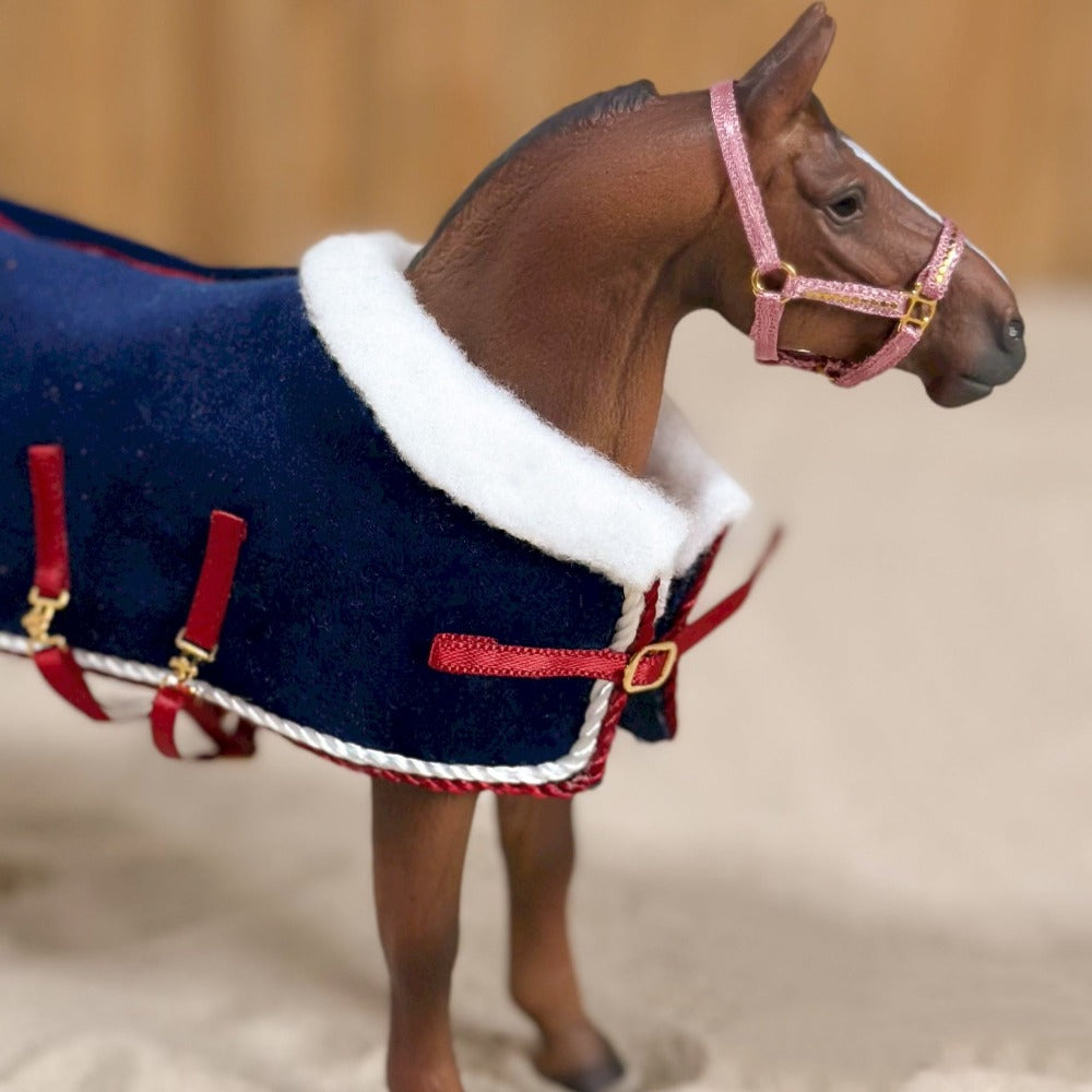 Velvet blanket tack kit for Schleich model horses Scale 1:20 – My Model ...